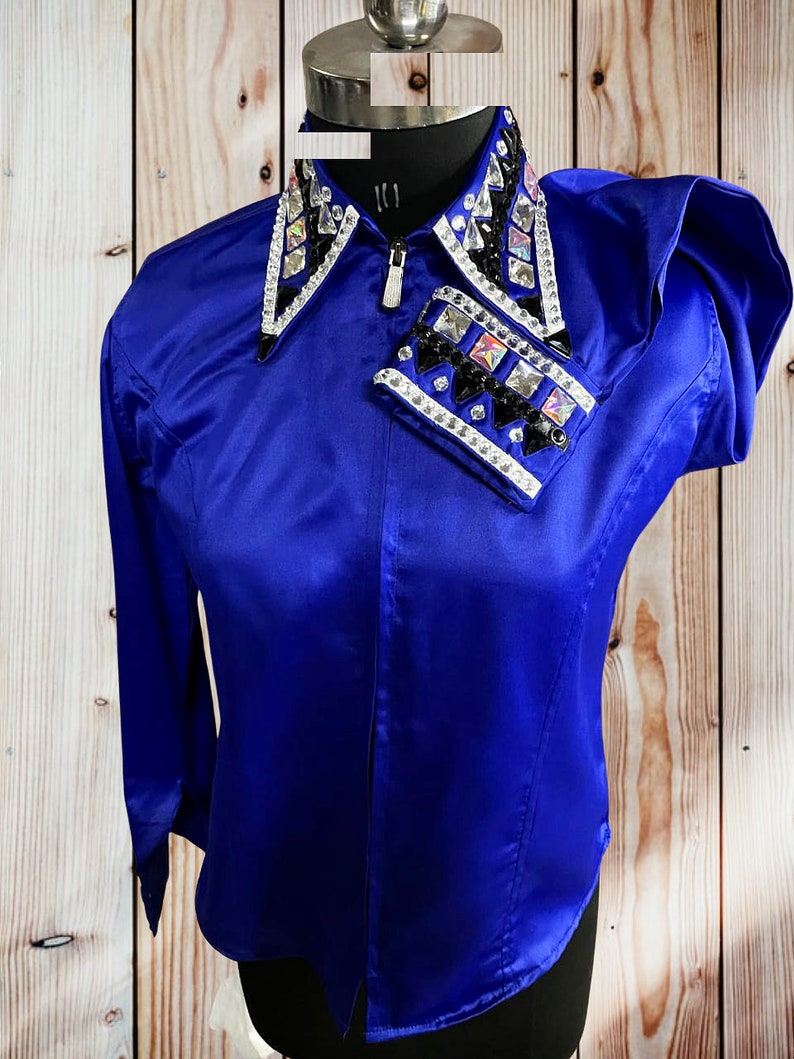 Western Women's Showmanship Shirt With Matching Blanket - Etsy