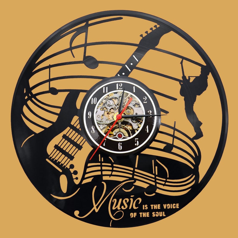 Record Wall Clock - Etsy