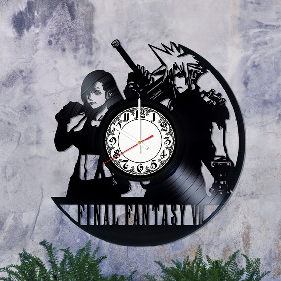 Final Fantasy Video Game Made From Real Vinyl Record Wall - Etsy