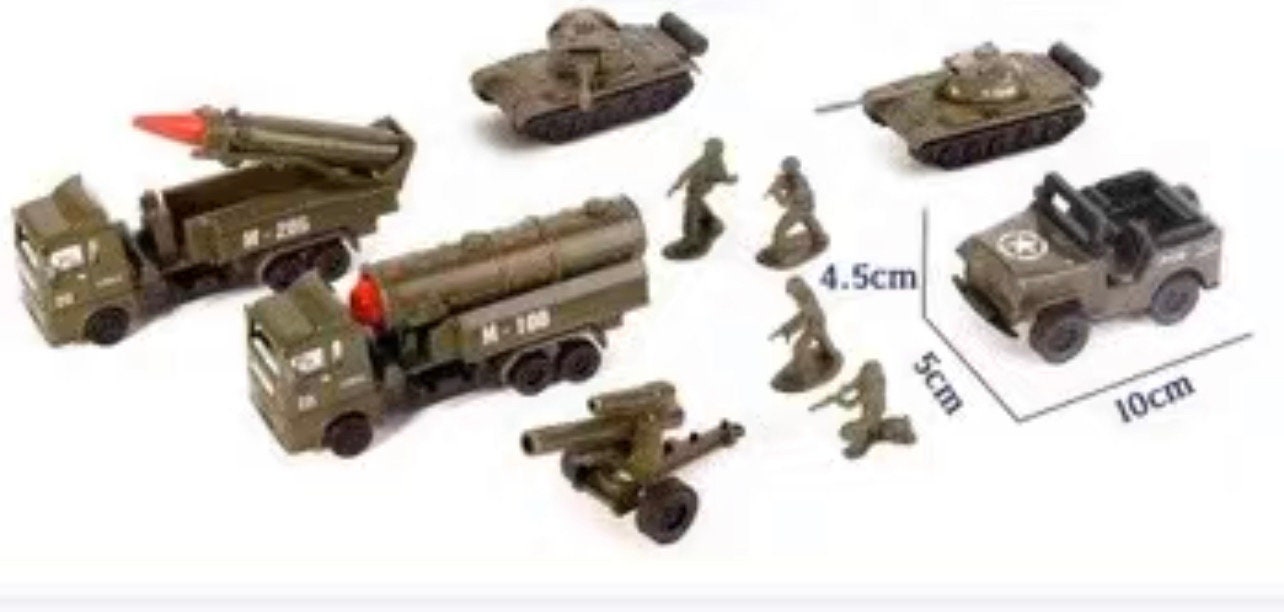 War Army Tanks Themed Party Cake Topper Plugin Decoration Set - Etsy UK