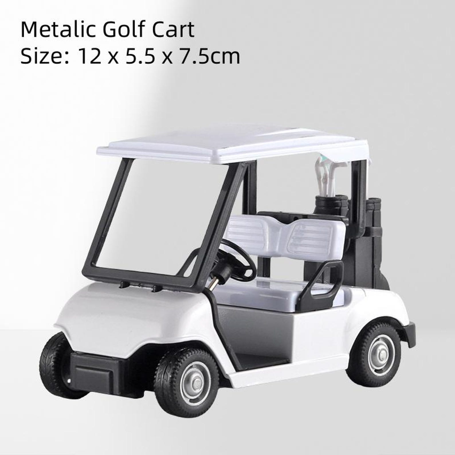 Golf Themed Cake Topper Set – Golf Cart, Clubs, I Love Dad & Golfer ...