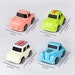 Colorful Rainbow Classic Mini Cooper Car and Volkswagen VW Van Bus Cake ...