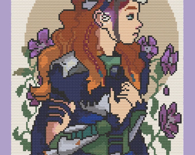 Dipper and Mabel. Gravity Falls Cross Stitch Pattern. PDF Pattern ...
