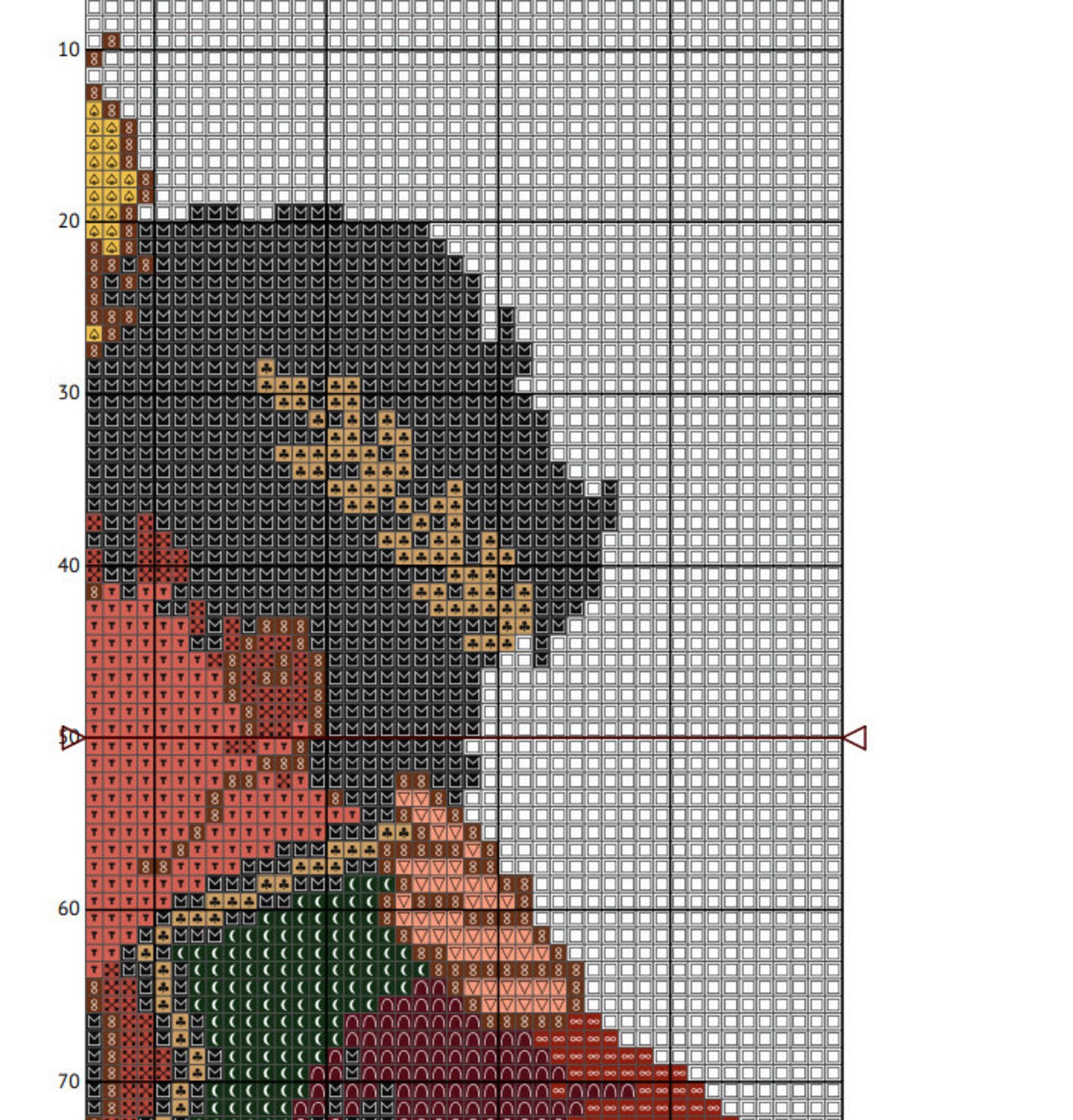 The Captive Prince Cross Stitch Pattern. PDF Pattern - Etsy