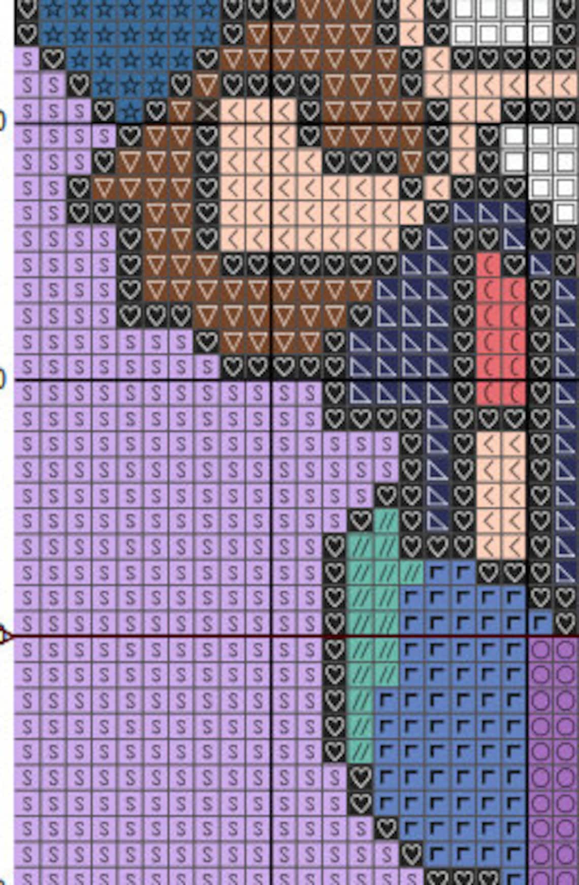 Dipper and Mabel. Gravity Falls Cross Stitch Pattern. PDF Pattern - Etsy