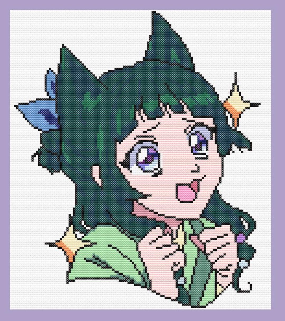 Maomao From the Apothecary Diaries Cross Stitch Pattern. PDF Pattern ...