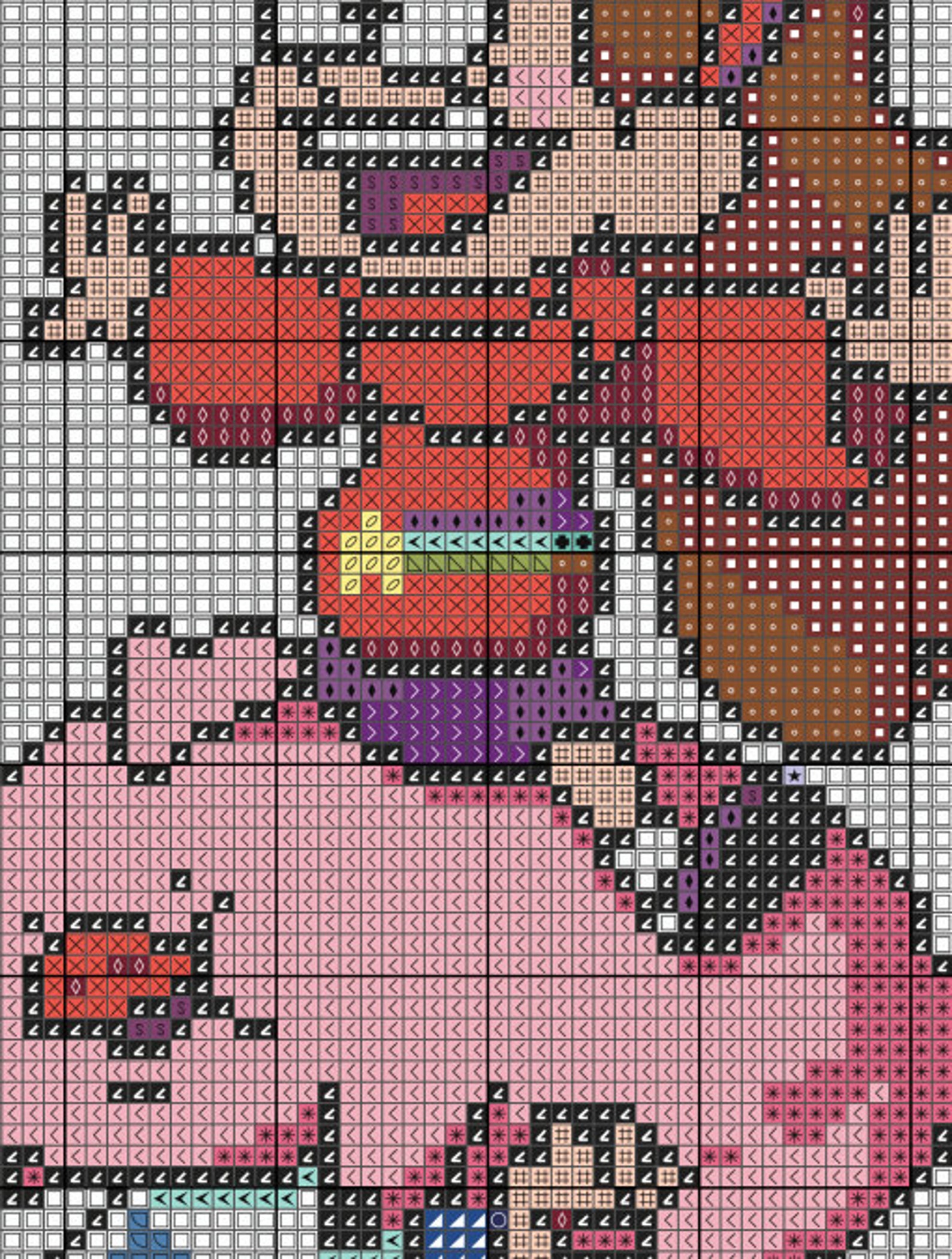 Gravity Falls Cross Stitch Pattern. PDF Pattern - Etsy
