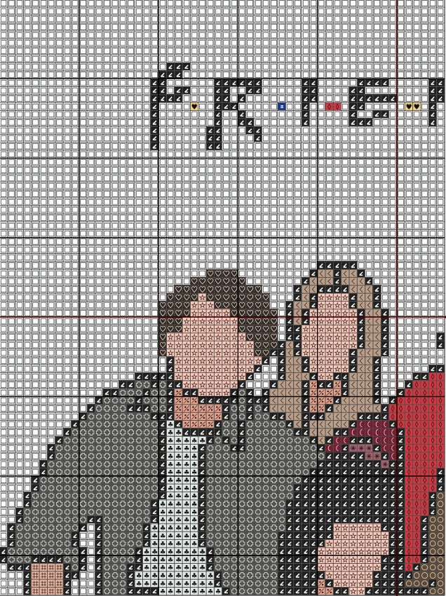 Friends Cross Stitch Pattern. PDF Pattern - Etsy