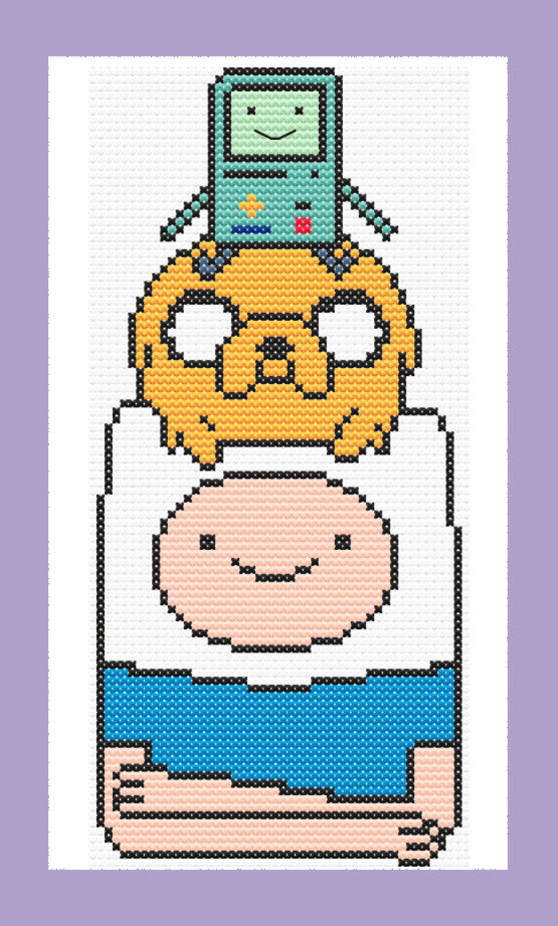 Adventure Time Stitch Pattern. PDF Pattern - Etsy