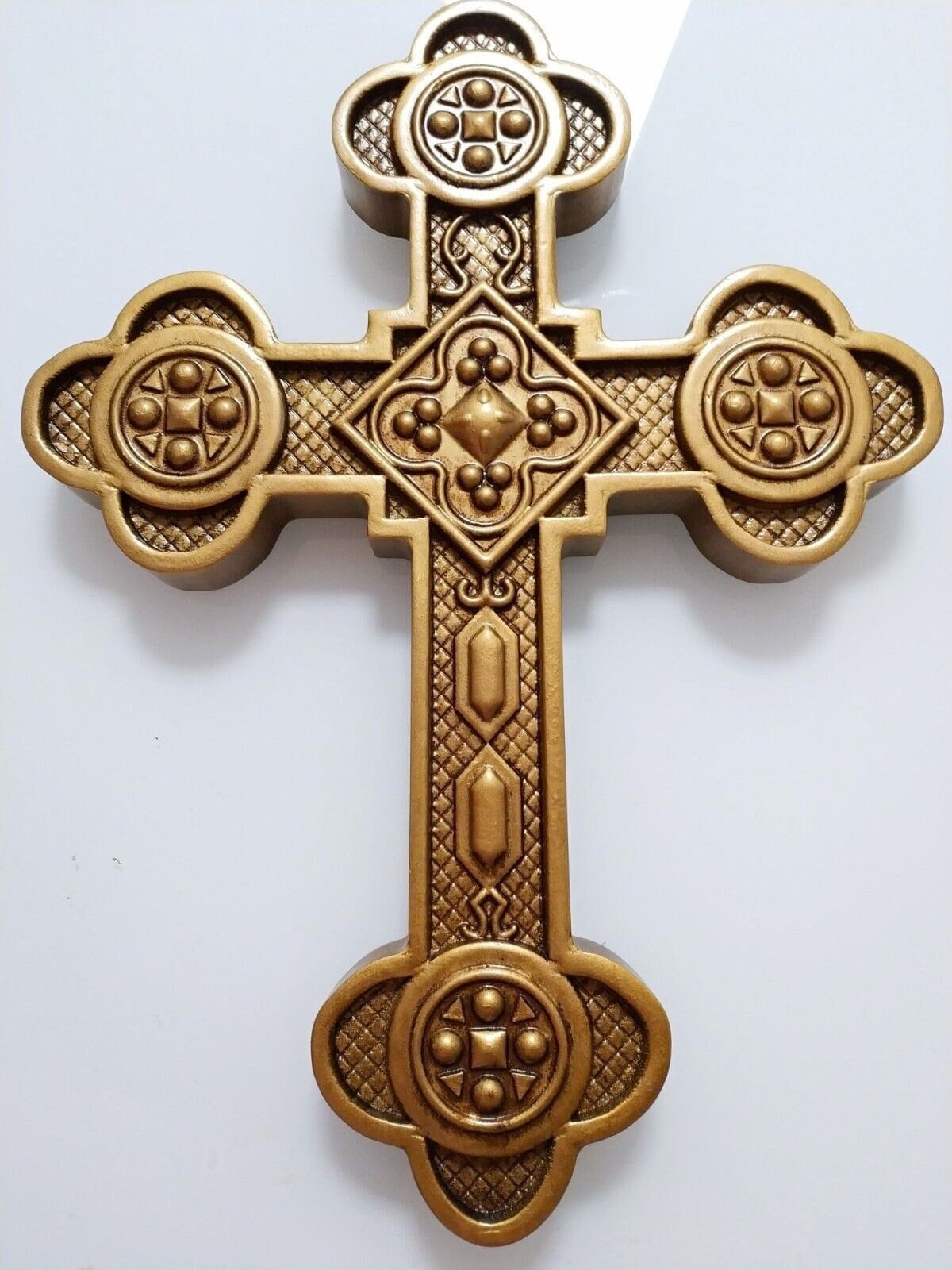 Large Wall Cross. Byzantine Antiochian Carved Wooden Cross. Gift for ...