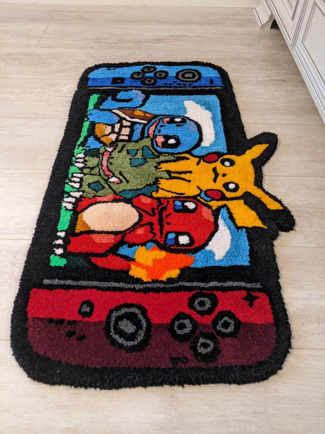 Anime Pokemon Game Handmade Custom Tufted Rug - Etsy