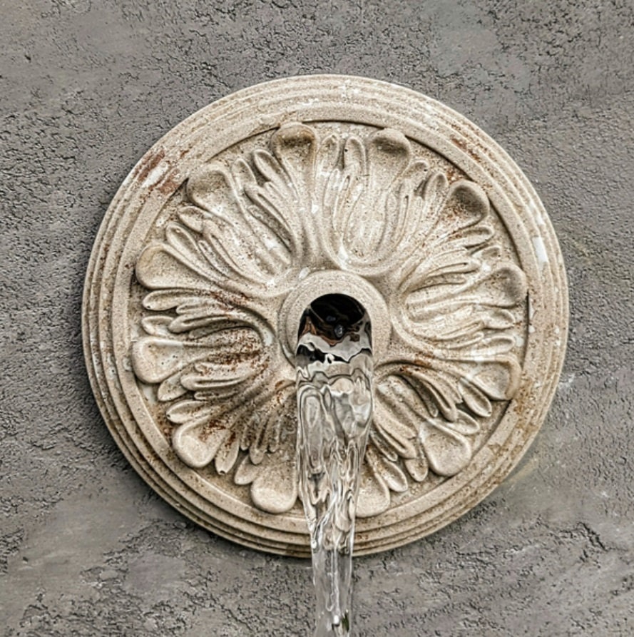 6.5 Water Spout Outdoor Rosette Spitter Water Fountain Emitter Pool Water Feature - Etsy