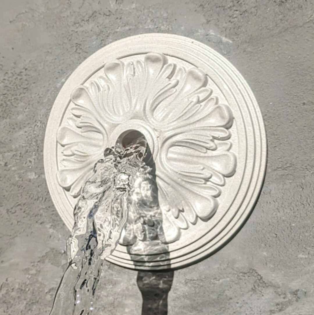 6.5 Water Spout Outdoor Rosette Spitter Water Fountain Emitter Pool Water Feature - Etsy