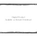 Reindeer Holiday Card Set- Printable - Etsy