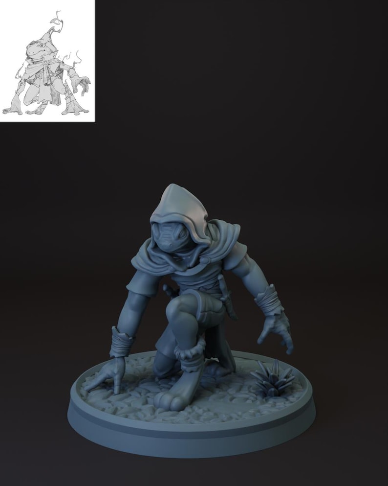 Daggerheart Quickstart Adventure Pre-gen Character Minis | Starter Set | Tabletop Miniatures for ...