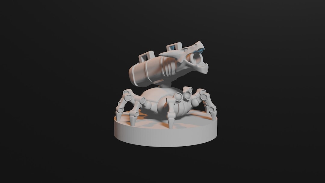 Eldritch Cannon Flamethrower | Artificer Artillerist Miniature for ...