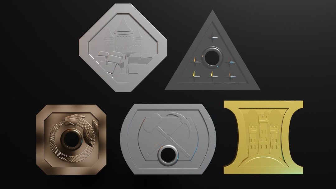 Dnd Coin Set | Currency | Copper Silver Gold Electrum Platinum for ...