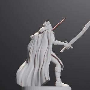 Crystal Folk Genasi Oread ranger Fighter Tabletop Miniature for ...