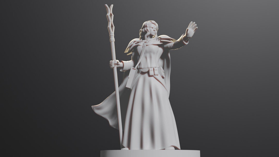 Human | Half-elf Female Abjurer Wizard | Sorcerer | Warlock Tabletop ...