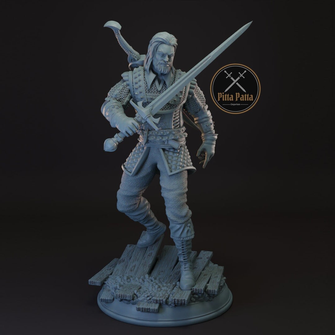 Human Blood Hunter | Fighter | Ranger -tarick- Tabletop Miniature for ...