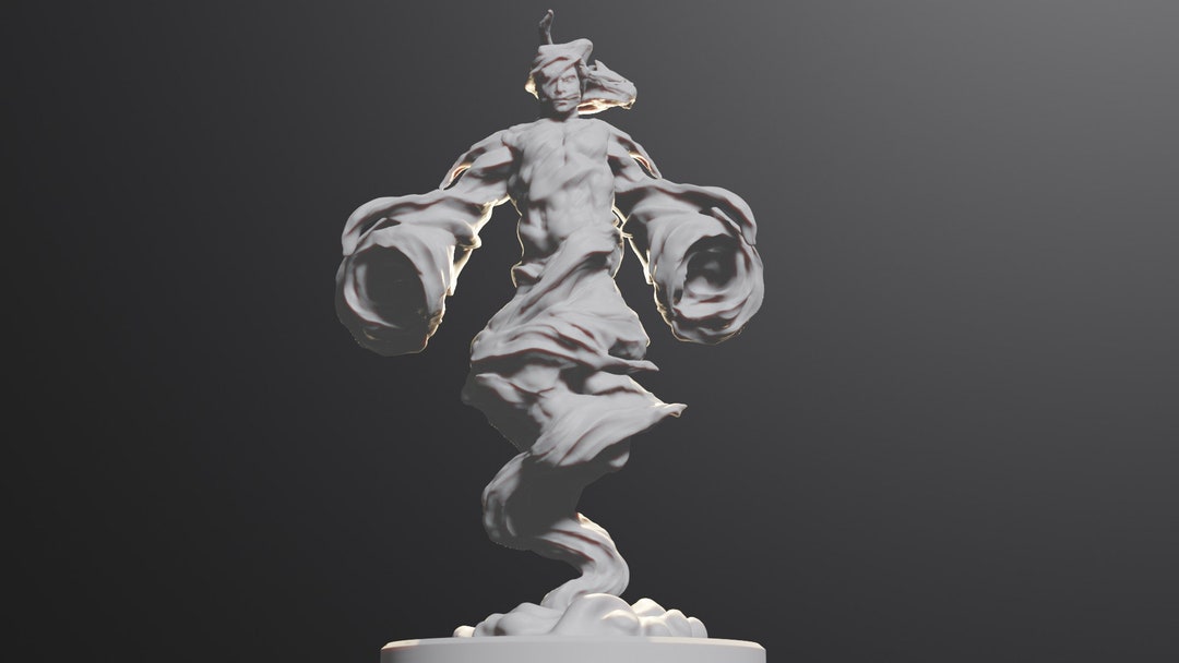 Air Elemental 4 Variants Monster Tabletop Miniature for Dungeons and ...