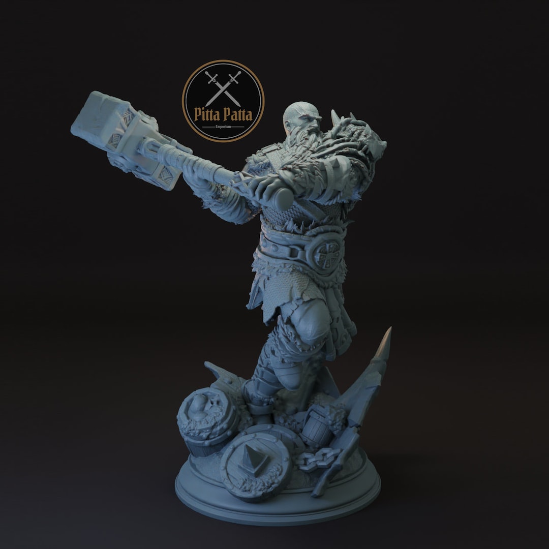 Goliath | Half Giant Barbarian | Fighter -froth- Tabletop Miniature for ...