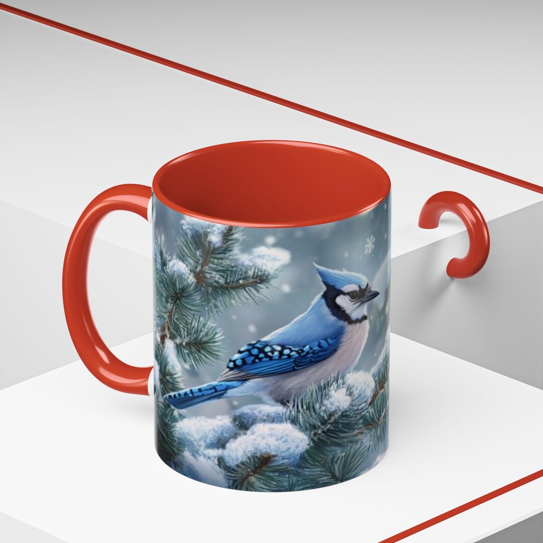 Blue Jay Coffee Mug Blue Jay Coffee Cup Unique Blue Jay Coffee Mug Gift ...