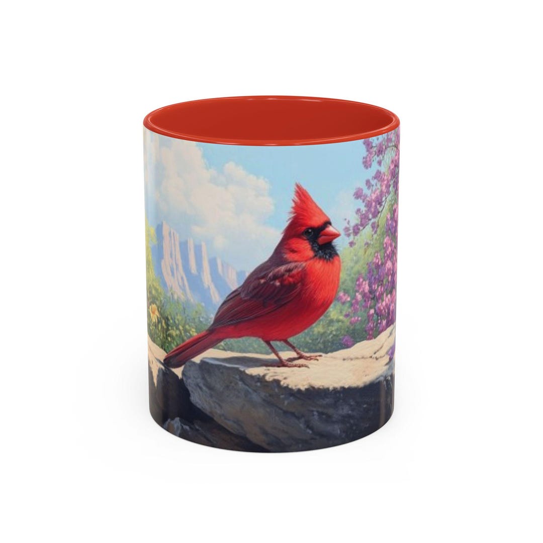 Cardinal Coffee Mug Cardinal Coffee Cup Unique Gift Cardinal Coffee Mug ...
