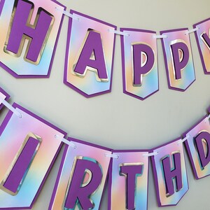 Custom Tie Dye Birthday Banner: Personalized Party Decor, Party ...