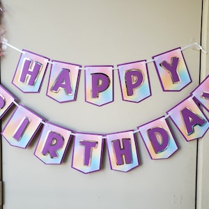 Custom Tie Dye Birthday Banner: Personalized Party Decor, Party ...