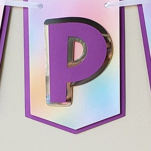 Birthday Banner, Personalized Banner, Tie Dye Banner, Birthday Garland ...