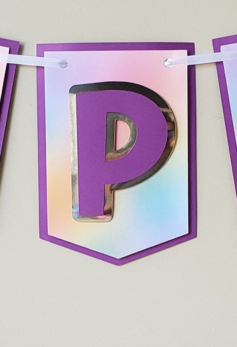 Birthday Banner, Personalized Banner, Tie Dye Banner, Birthday Garland ...