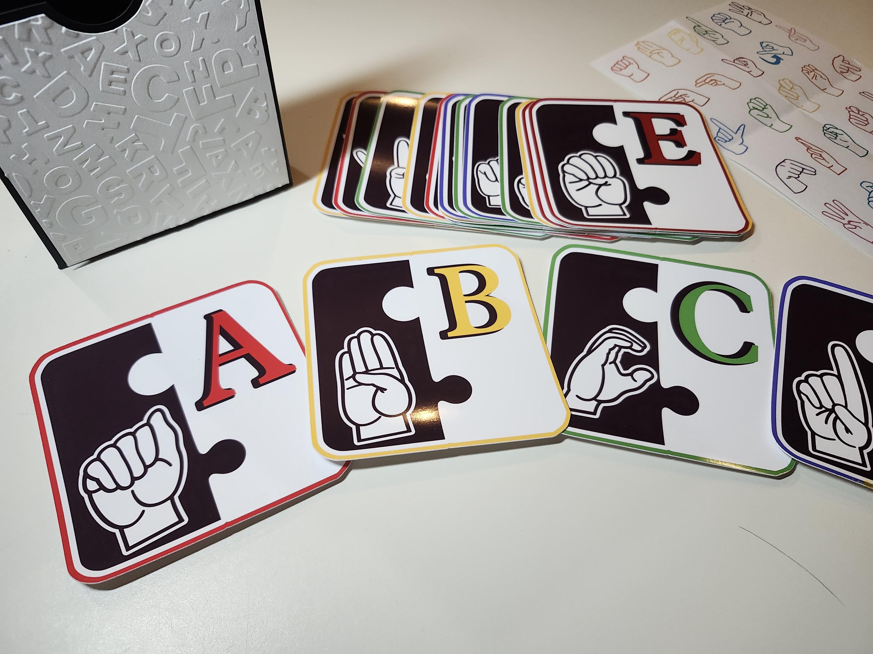 ASL Flashcards. American Sign Language Learning Cards. Sign Language ...