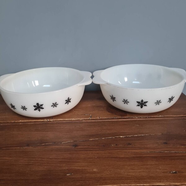 Pyrex Snowflake - Etsy