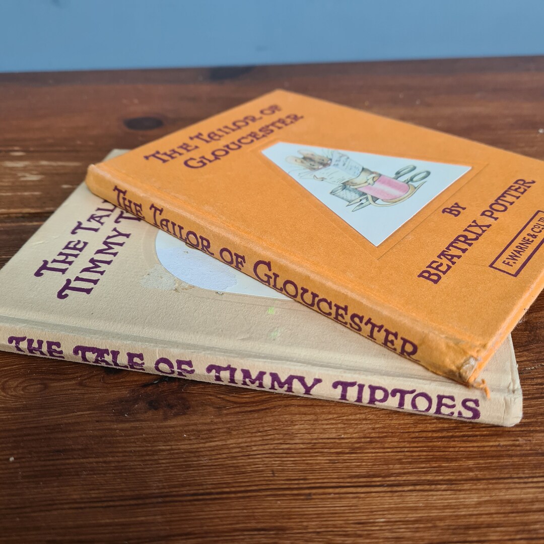 Beatrix Potter Pair of Books the Tale of Timmy Tiptoes and the Tailor ...