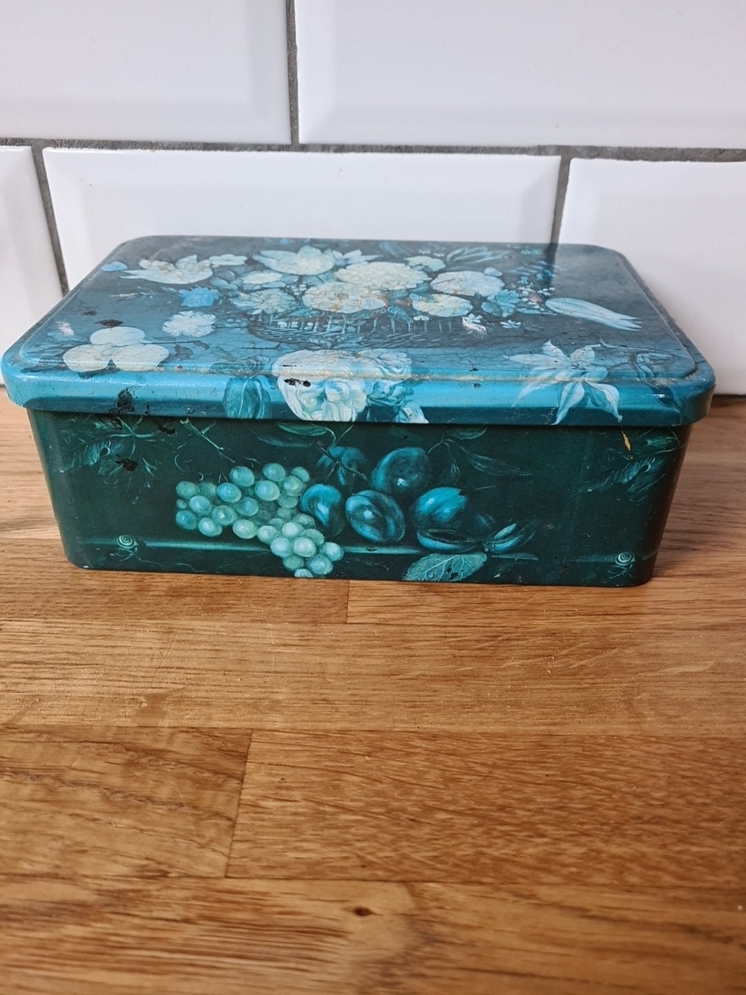 Vintage French Massilly Confectionery Tin - Etsy