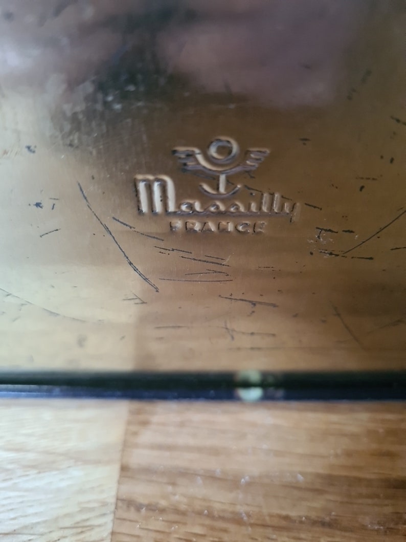 Vintage French Massilly Confectionery Tin - Etsy