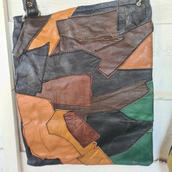Patchwork Leather - Etsy UK