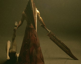 Pyramid Head Figure - Etsy