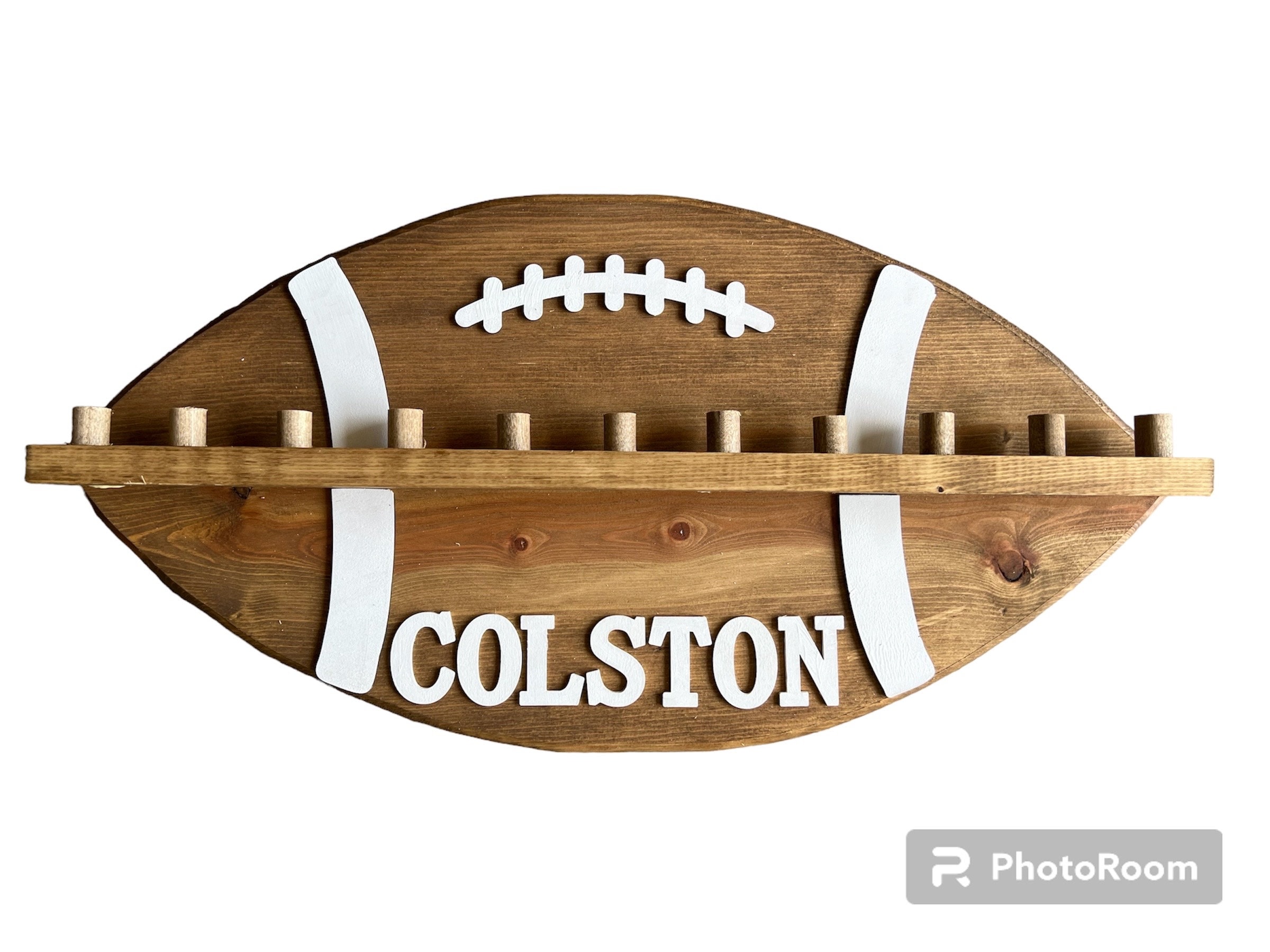 Football Ring Display for Wall - Etsy