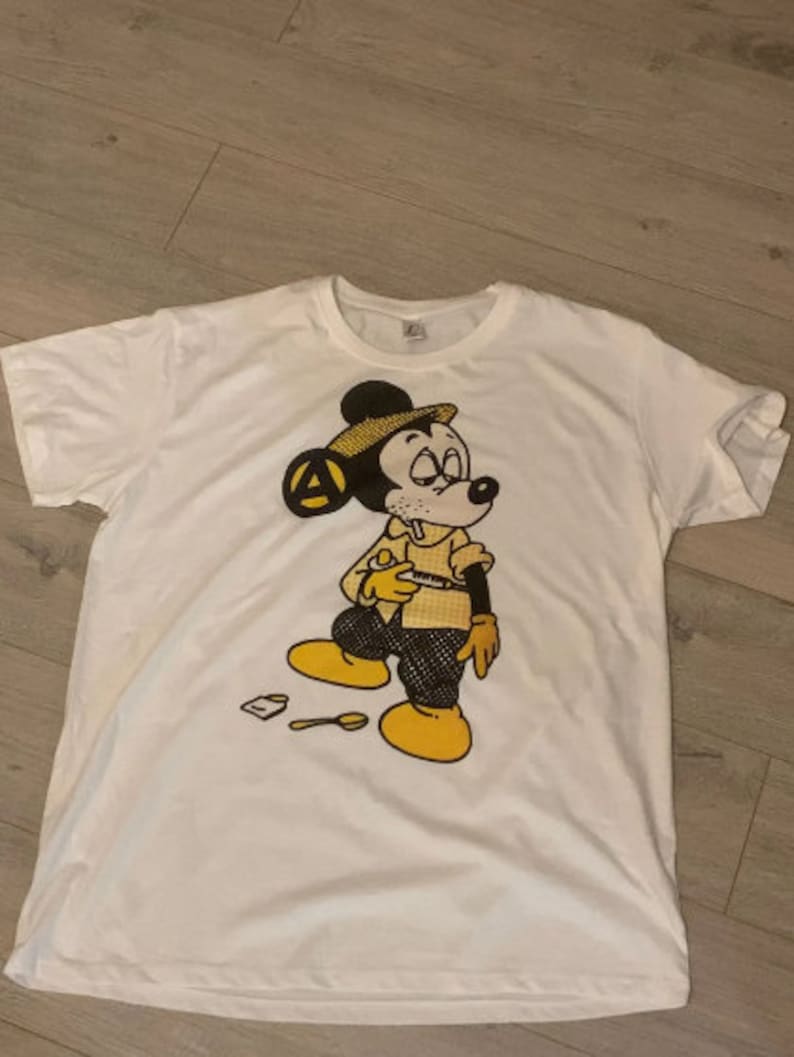 Seditionaries Mickey Mouse Heroine Png,punk Tee Design, Digital ...
