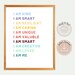 Affirmations for Kids, Classroom Posters, I Am Affirmations, Playroom ...