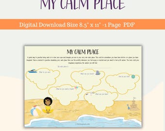 Anxiety Thermometer Kids & Teens Printable - Mental Health Behaviour ...