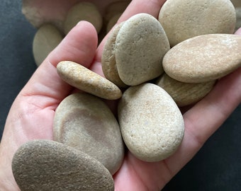 Round Stones for Painting - Etsy