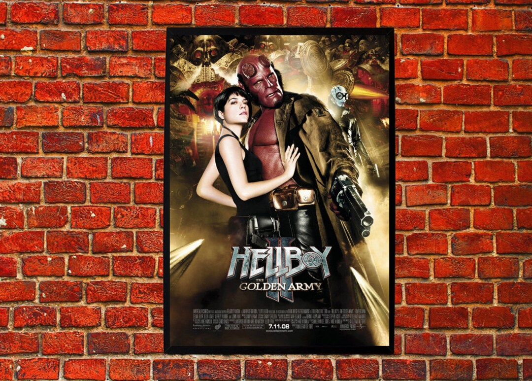 The Golden Army Hellboy Poster