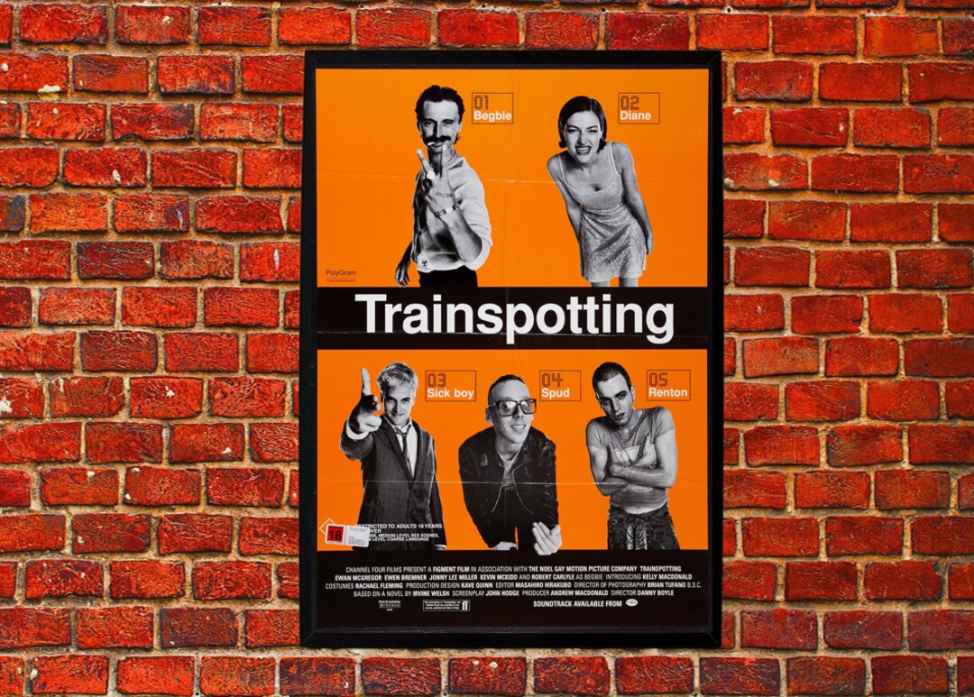 Trainspotting Movie Cover Hdd Poster - Etsy