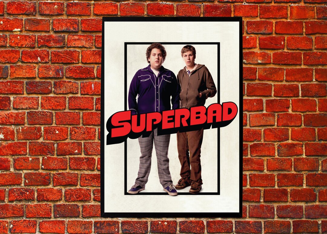 Superbad 2007 Movie Cover Hdd Poster - Etsy