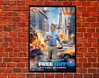 Free Guy Movie Poster - Etsy
