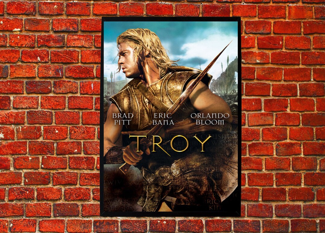 Troy Movie Cover Hdd Poster - Etsy