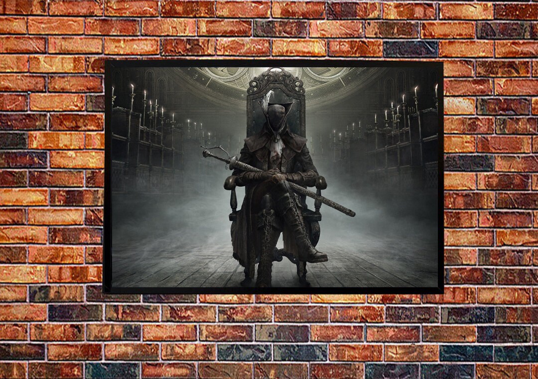 Bloodborne Artwork Video Game Cover Hdd Poster - Etsy